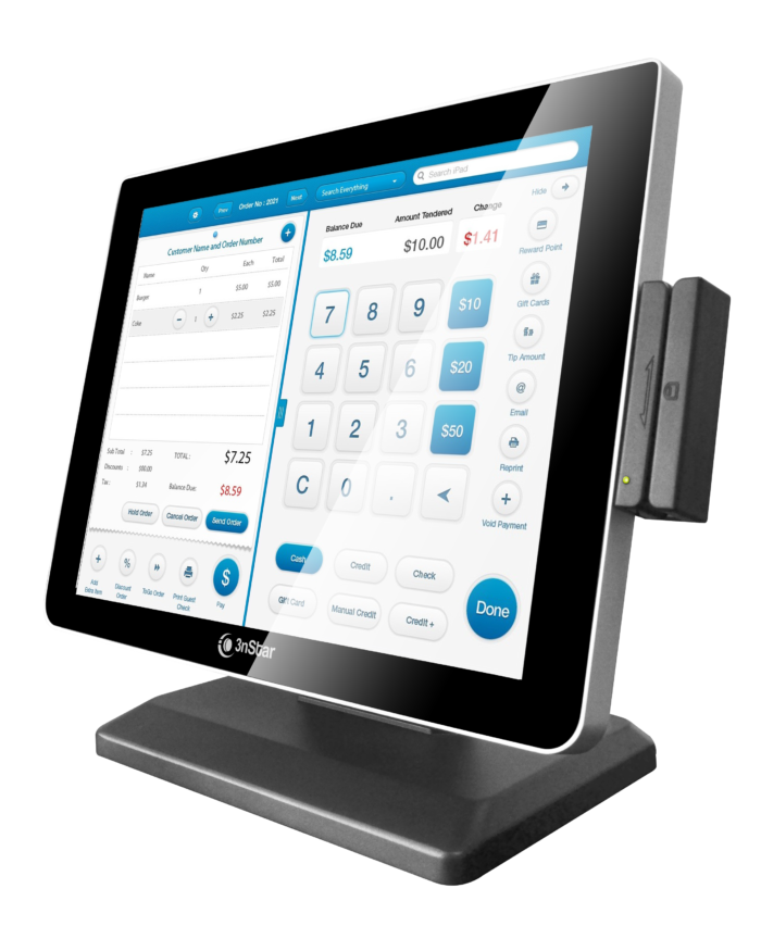 Expercom.mx - Monitor tactil 3nstar 15" hd lcd 10 hilos (tcm010)