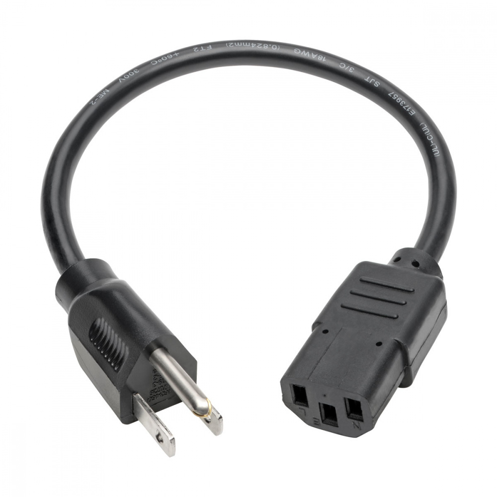 Expercom.mx - Tripp Lite by Eaton Cable de Poder NEMA 5-15P - IEC-320 ...