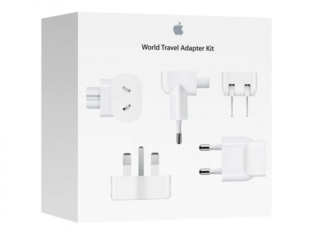 Expercom.mx - Apple Kit de Adaptadores para Viajes Internacionales, Blanco