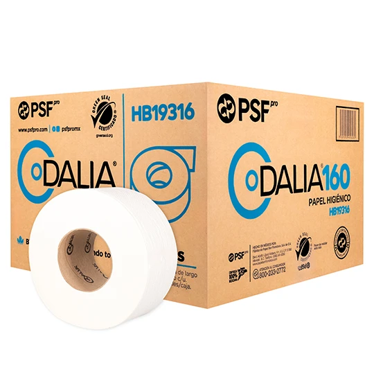 Expercom.mx - Papel Higienico Jr Dalia Blanco Doble Lisa Ancho De 8 4 ...