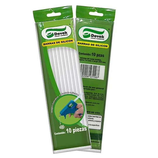 Expercom.mx - Silicon en barra delgado devek bolsa con 10 barras