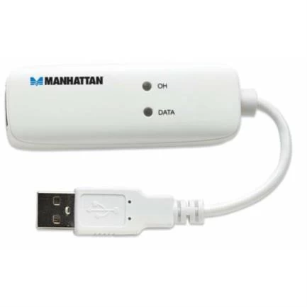 Expercom.mx - Módem manhattan usb 56 kbps color blanco