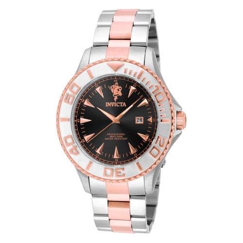 Expercom.mx - Invicta sea base men 47mm stainless steel rose gold + stainl