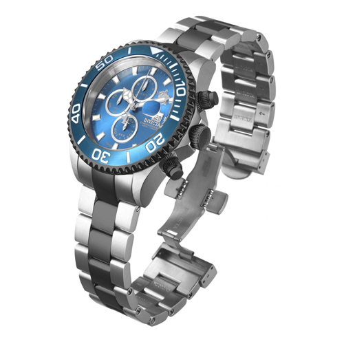 Expercom.mx - Invicta sea base men 47mm stainless steel gunmetal + blue