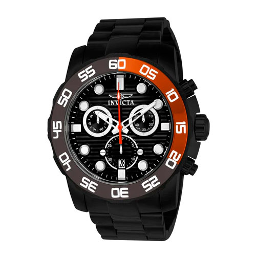Expercom.mx - Invicta pro diver men 50mm stainless steel black grey dial z