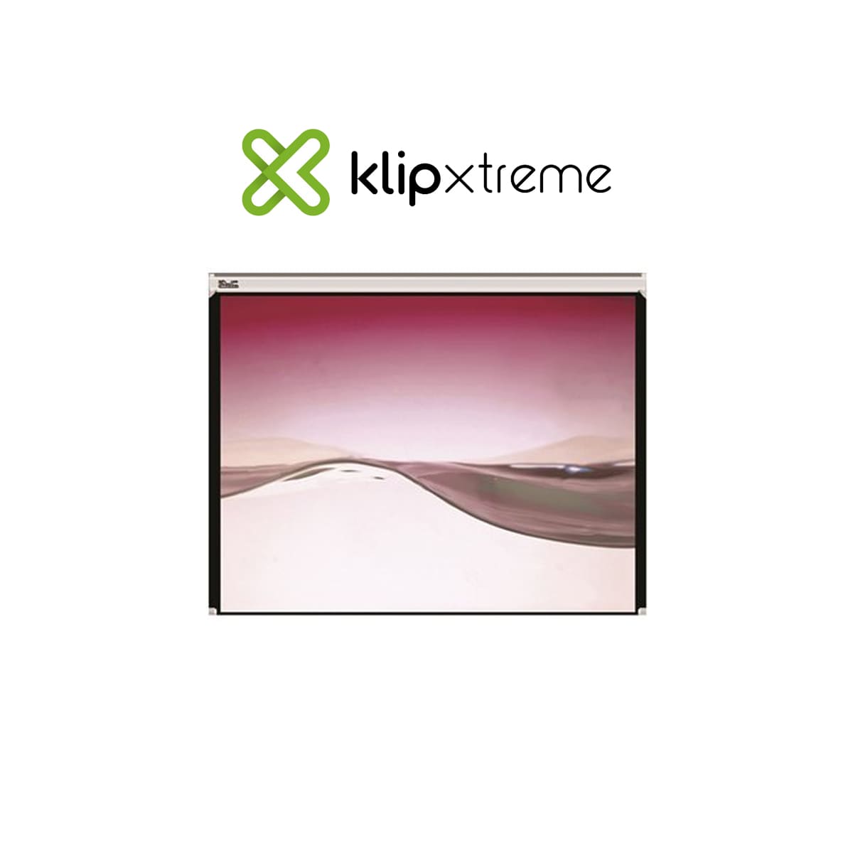 Expercom.mx - Klipx projection screen manual 60"x60" 1:1 radio white