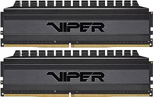 Expercom.mx - Mem ddr4 patriot viper blackout 16gb(2x8gb)3000mhz udim...