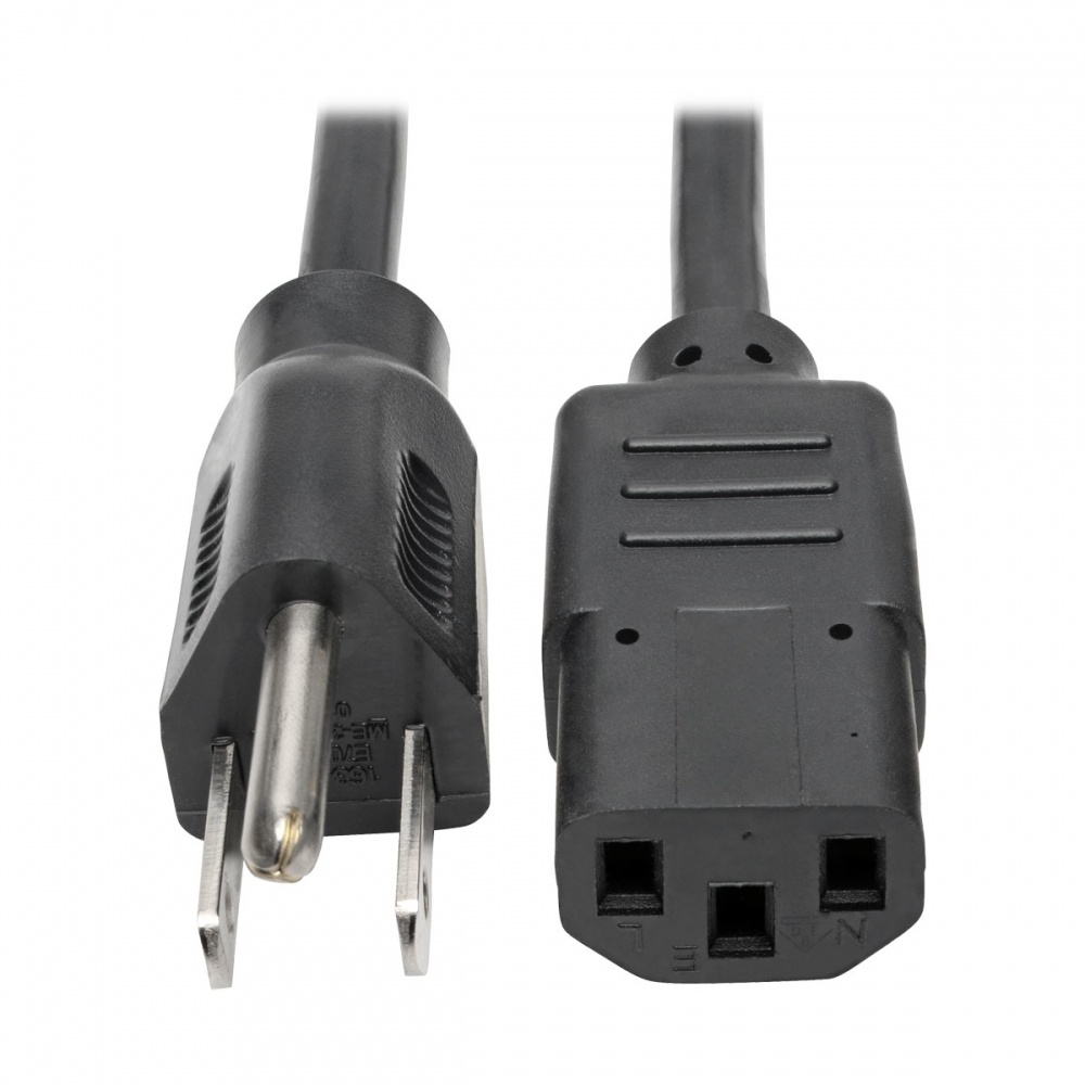 Expercom.mx - Tripp lite cable de poder nema 5-15p - iec-320-c13, 3 ...
