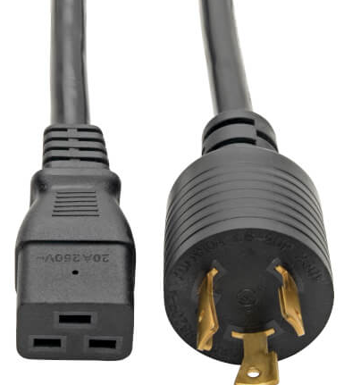 Expercom.mx - Tripp lite cable de poder para pdu/ups c19 coupler macho ...