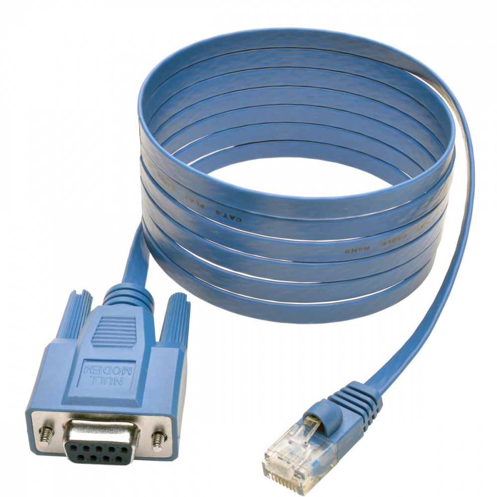 Expercom.mx - Tripp Lite by Eaton Cable Serial DB9 Hembra - RJ-45 Macho, 1.83 Metros...
