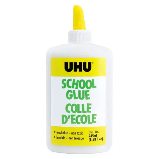 Expercom.mx - Pegamento blanco escolar UHU de 225 gramos