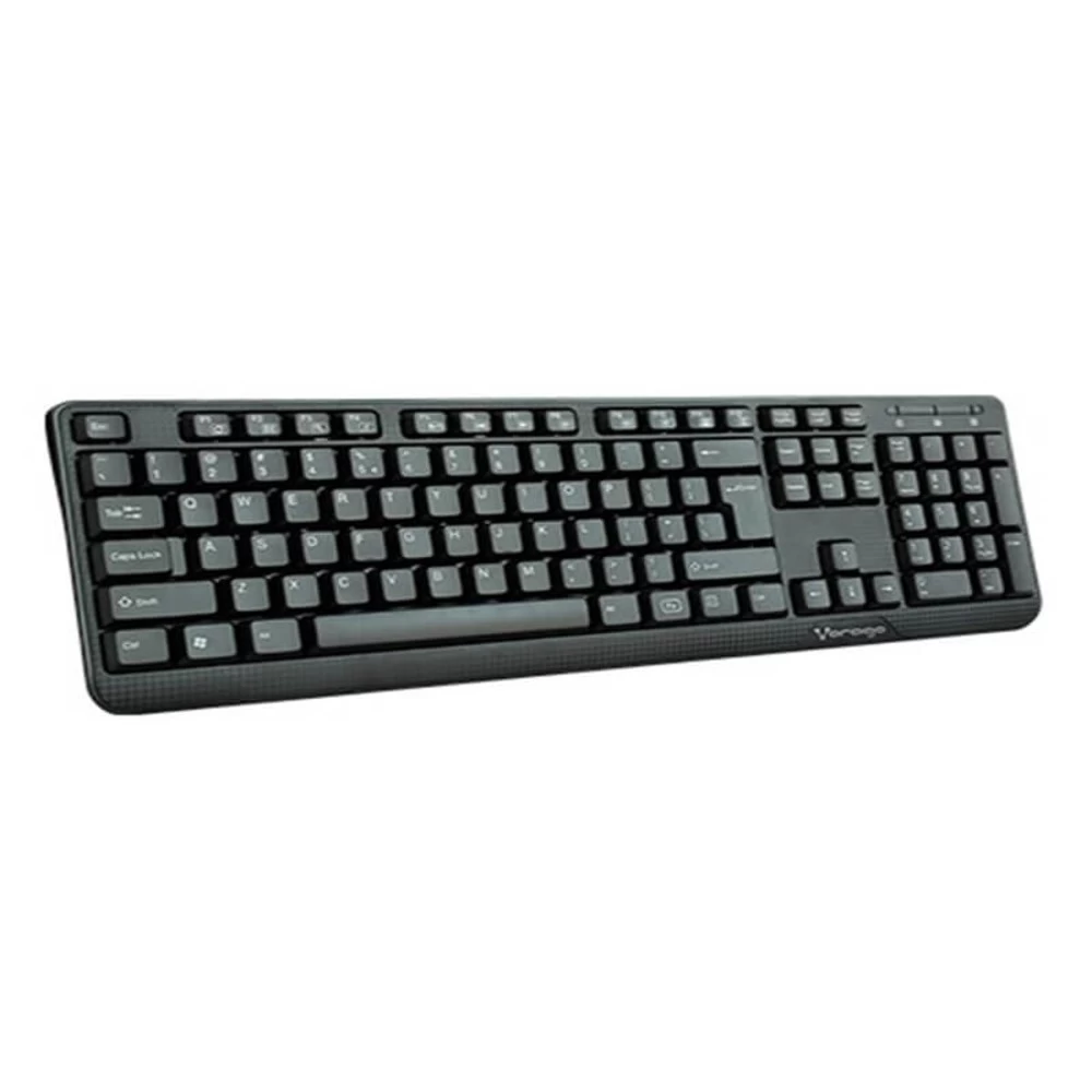 Expercom.mx - TECLADO VORAGO KB-102 MULTIMEDIA USB NEGRO