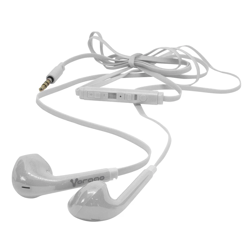Expercom.mx - Audifono vorago manos libres 3.5mm ctrl vol. y microf b...