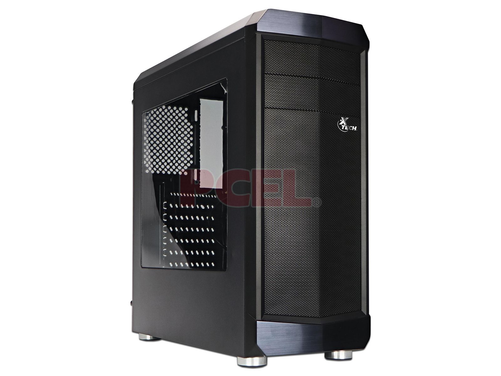 Expercom.mx - Chasis de pc para gaming xtech xt-gmr2 environ - negro - ventilador le...