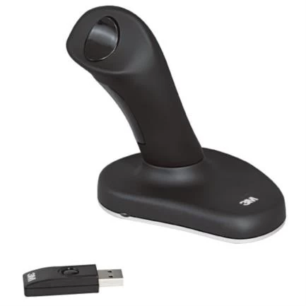 Expercom.mx - Mouse 3m ergonómico inalámbrico color negro