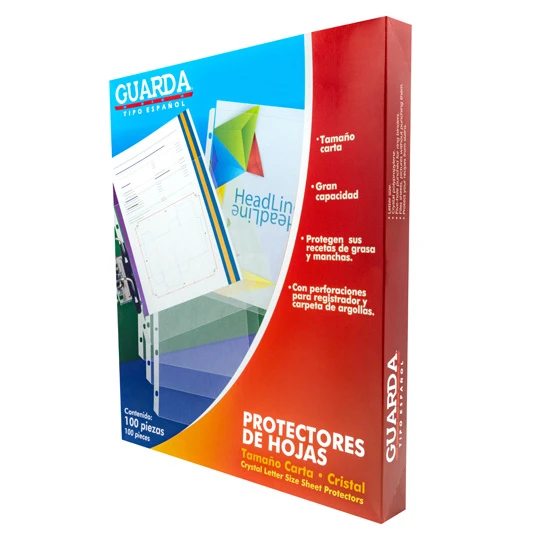 Expercom.mx - Protector De Hojas Kinera Tamano Carta Cristalino 1 ...